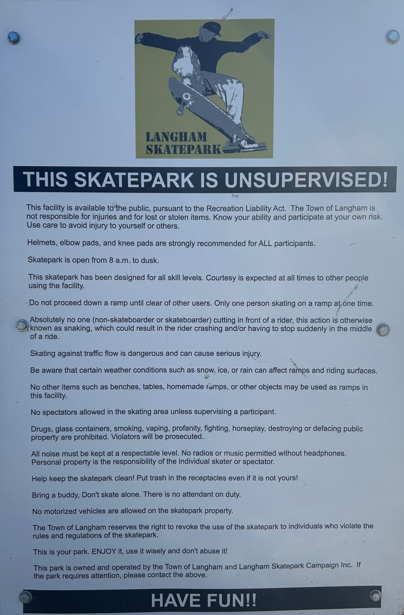 Langham Parks | Play Grounds – Town of Langham
