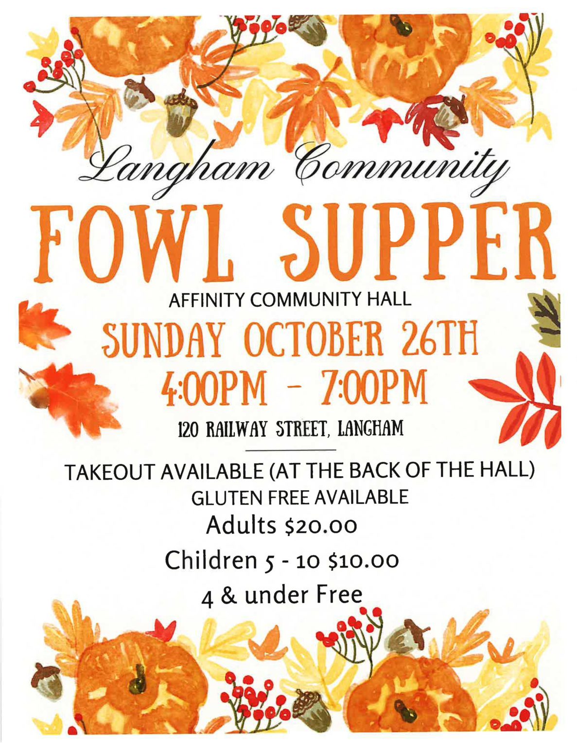 Community Events – Town of Langham